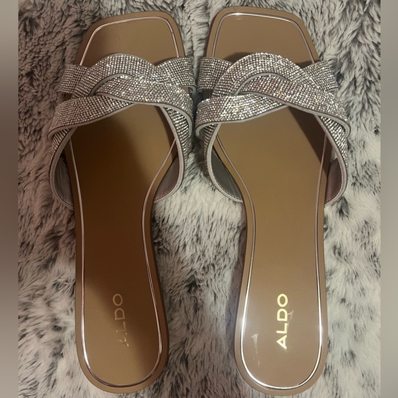 Aldo | Shoes | Aldo Sparkley Sandles | Poshmark